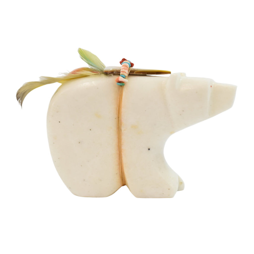 Navajo Alabaster Bear Sculpture – Museum of Northern Arizona Shop