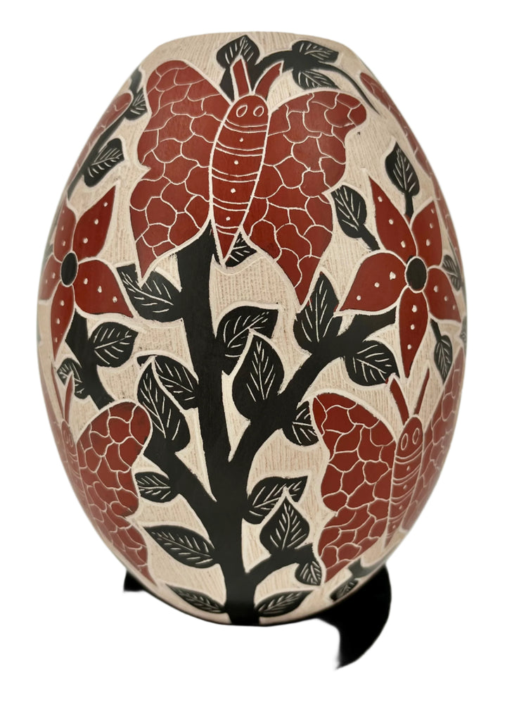 Sgraffito Pot with Butterflies by Karina Mora – Museum of Northern ...